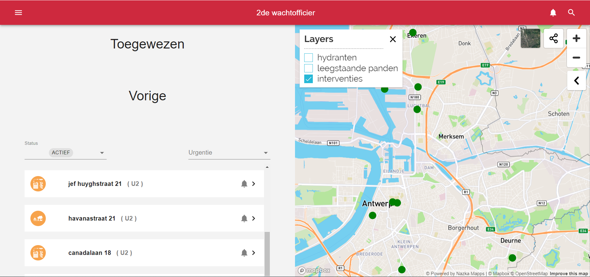 INA interventie app - Gemsotec